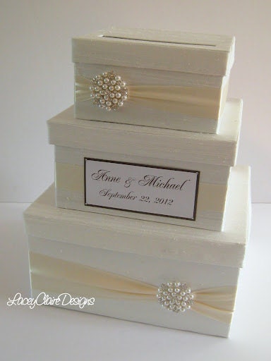 Wedding Gift Box Card Box Holder Money Box Container for | Etsy