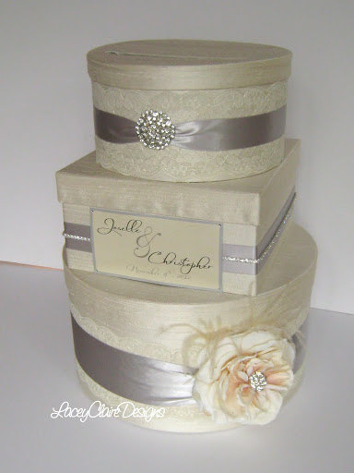 Wedding Card Box Custom Money Box Bridal Shower Money Holder | Etsy