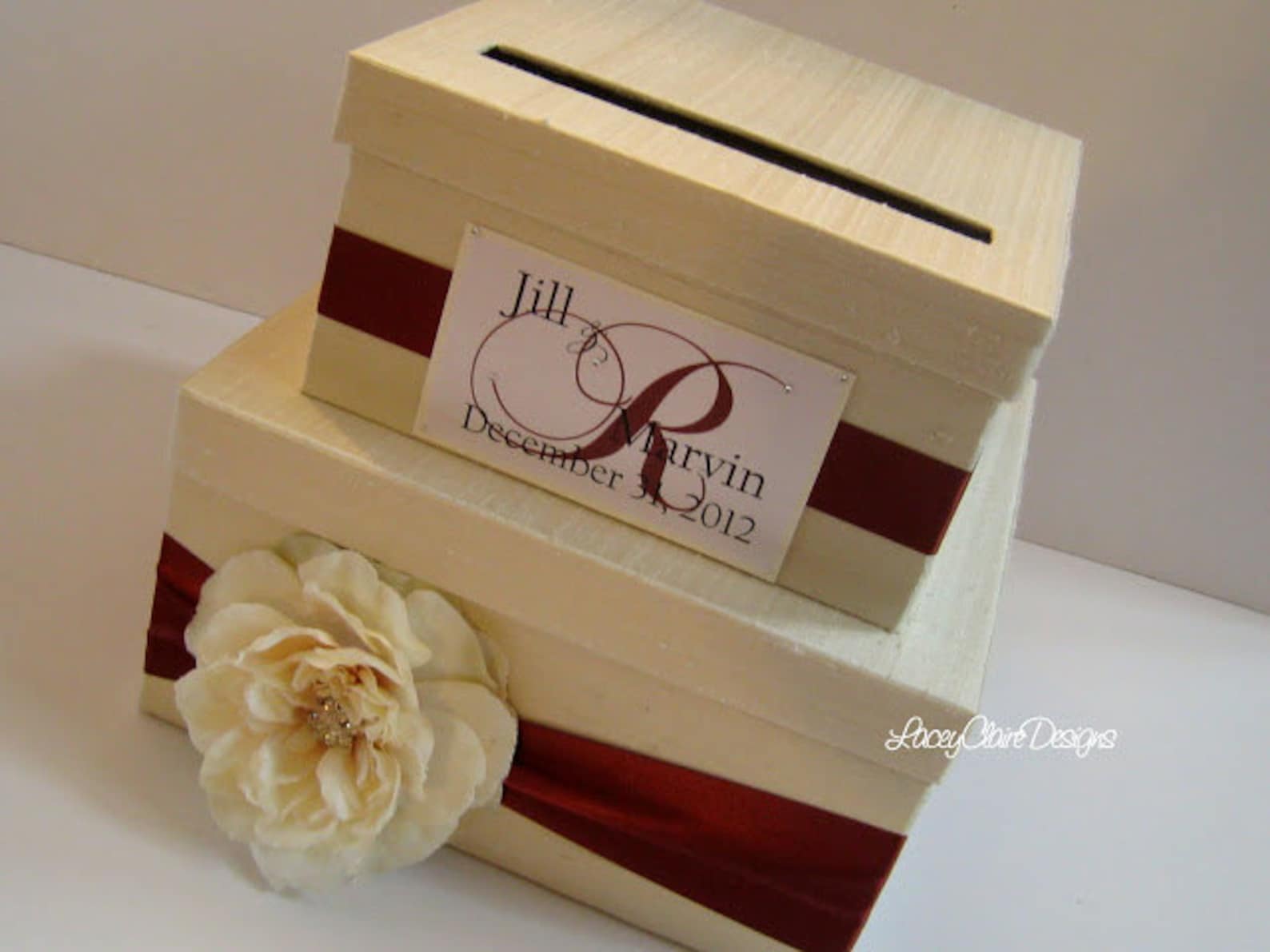 Wedding Card Box Wedding Money Holder Wedding Money Box You | Etsy