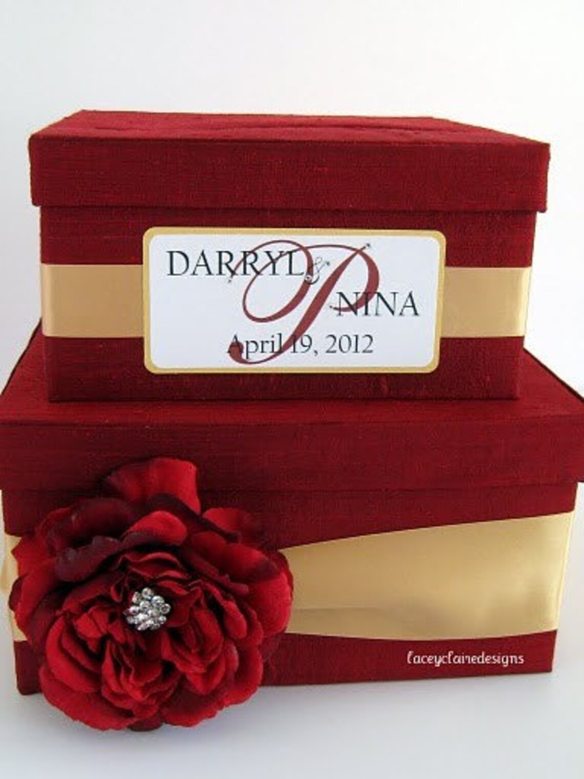 Wedding Card Box Wedding Money Holder Wedding Money Box- You Customize ...