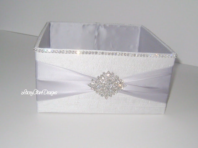 Wedding Box, Program Box, Bubble Box, Open Box, Centerpiece Decor ...