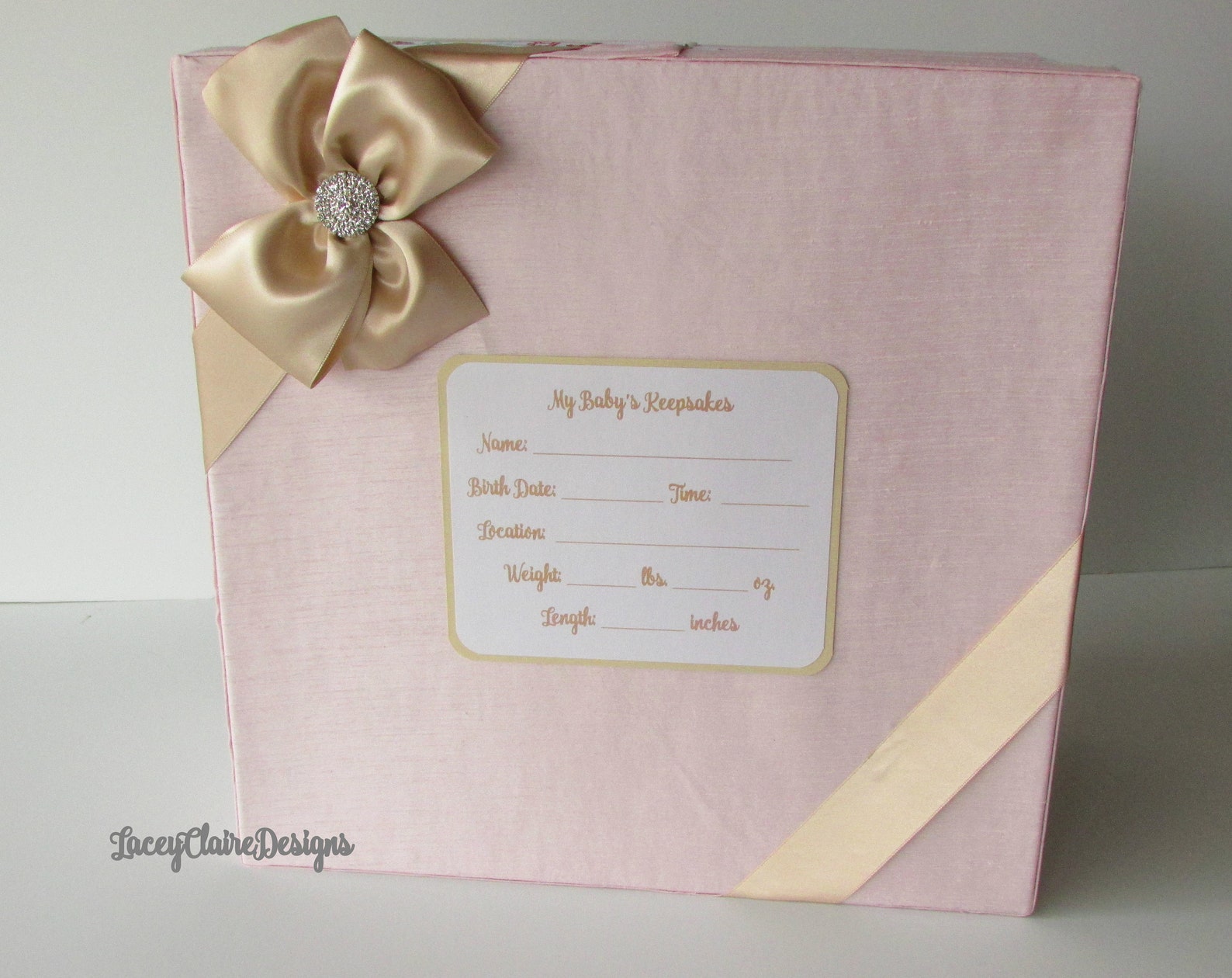 Baby Keepsake Box Newborn Baby Girl Gift Baby Memory Box - Etsy