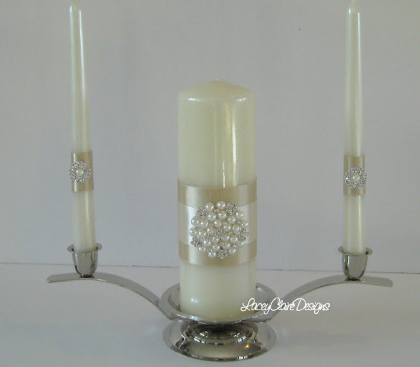 Unity Candle Set Wedding Unity Candle Unity Candle Holder - Etsy