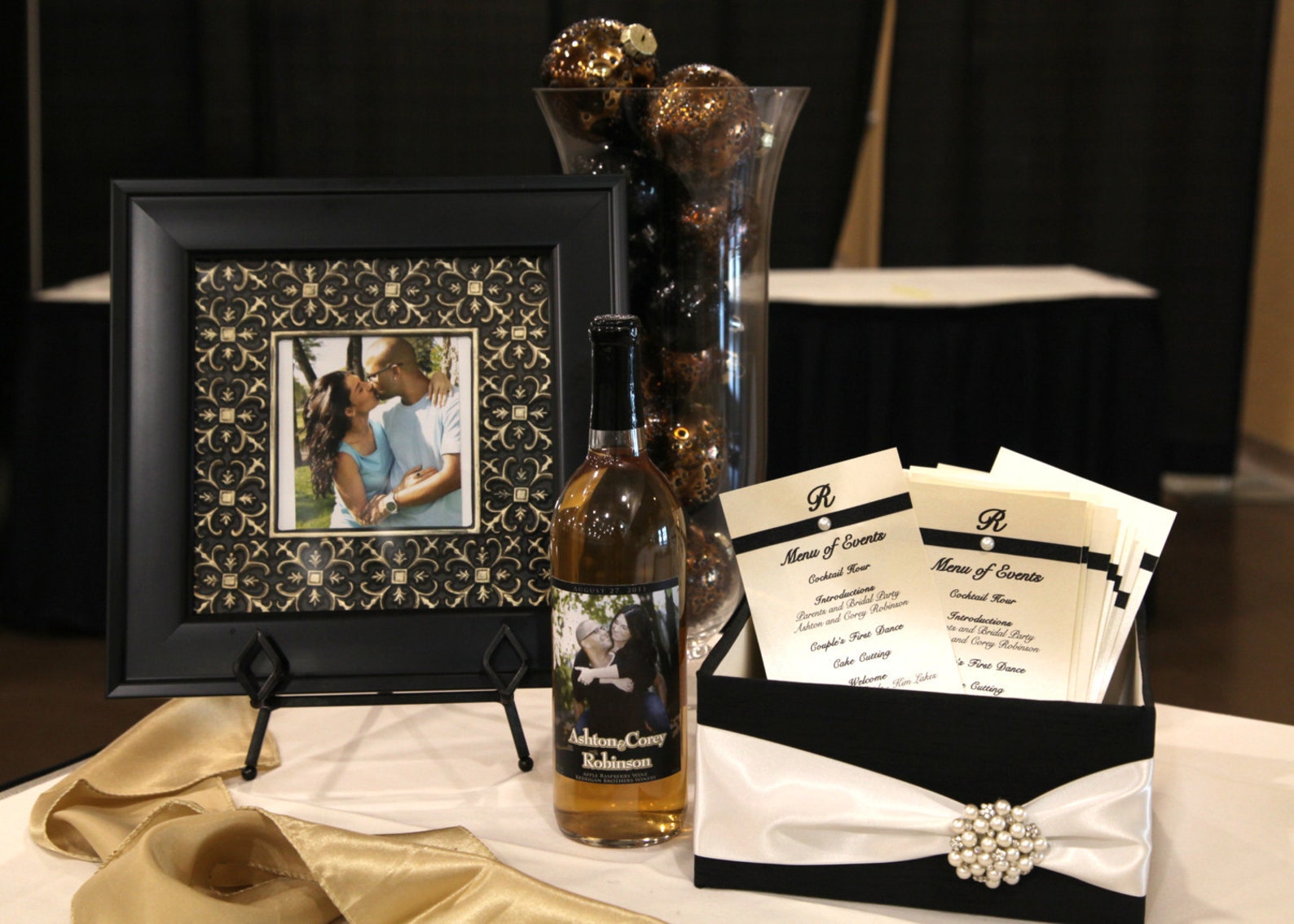 Wedding Program Box Box for Wedding Fans Amenities Box | Etsy