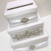 Card Box for Wedding, Event Card Box, Personalized Card Box, White ...