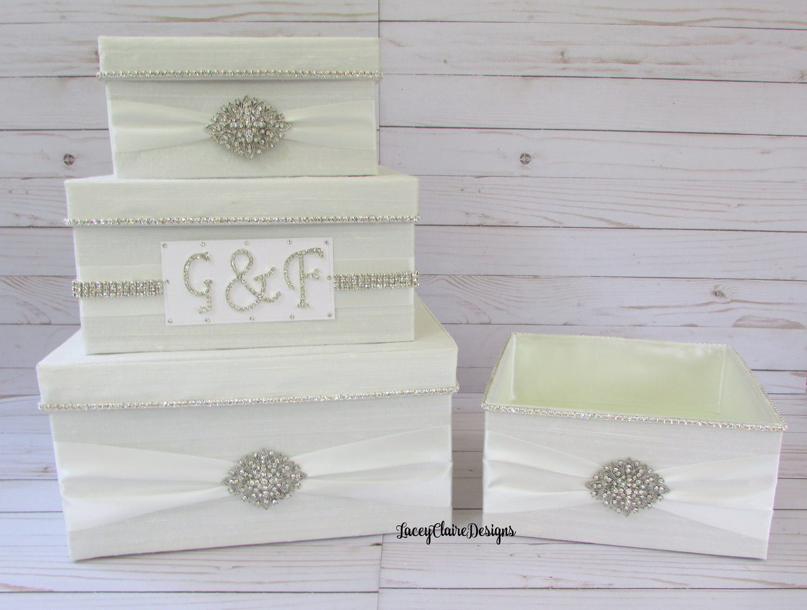 Wedding Box, Program Box, Program Basket, Bridal White Wedding Box ...