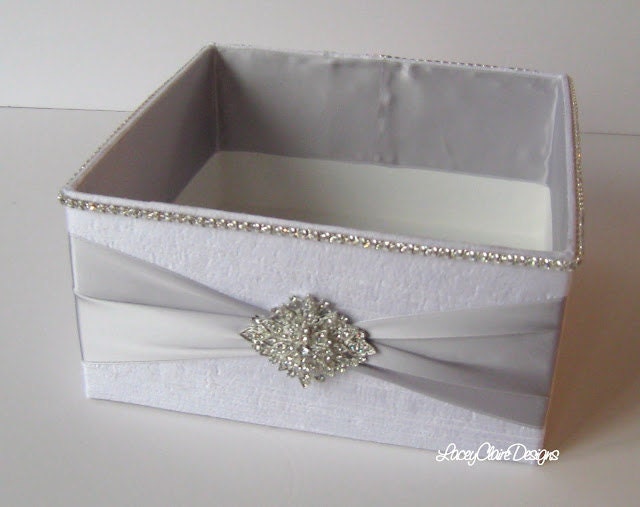 Wedding Box, Program Box, Bubble Box, Open Box, Centerpiece Decor ...