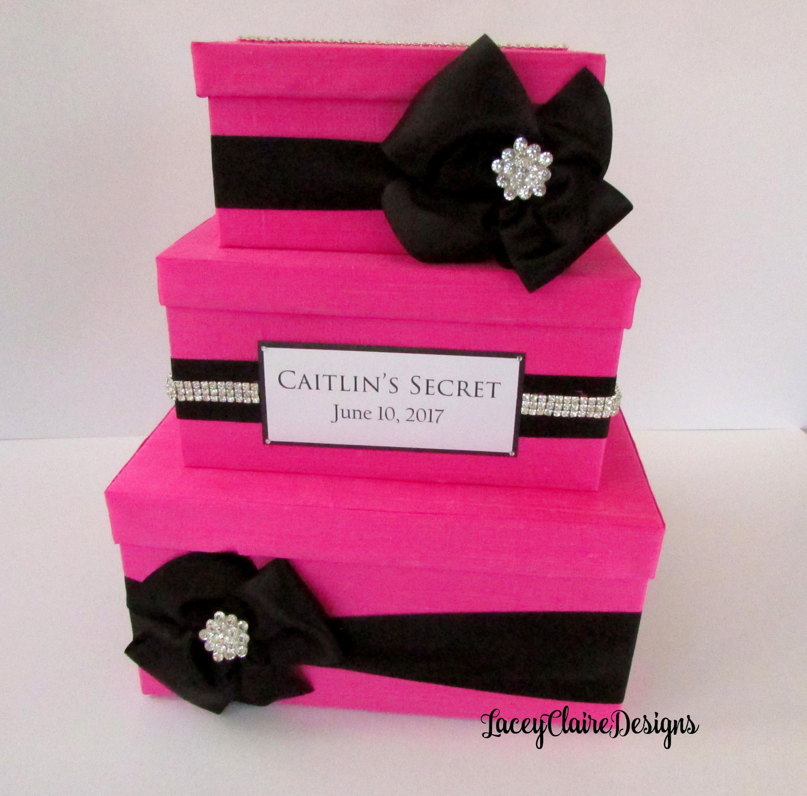 Wedding Card Box Sweet 16 Card Holder Victorias Secret - Etsy