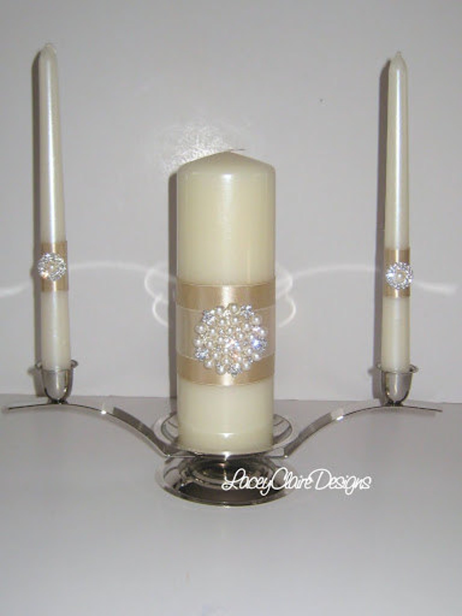 Unity Candle Set Wedding Unity Candle Unity Candle Holder - Etsy