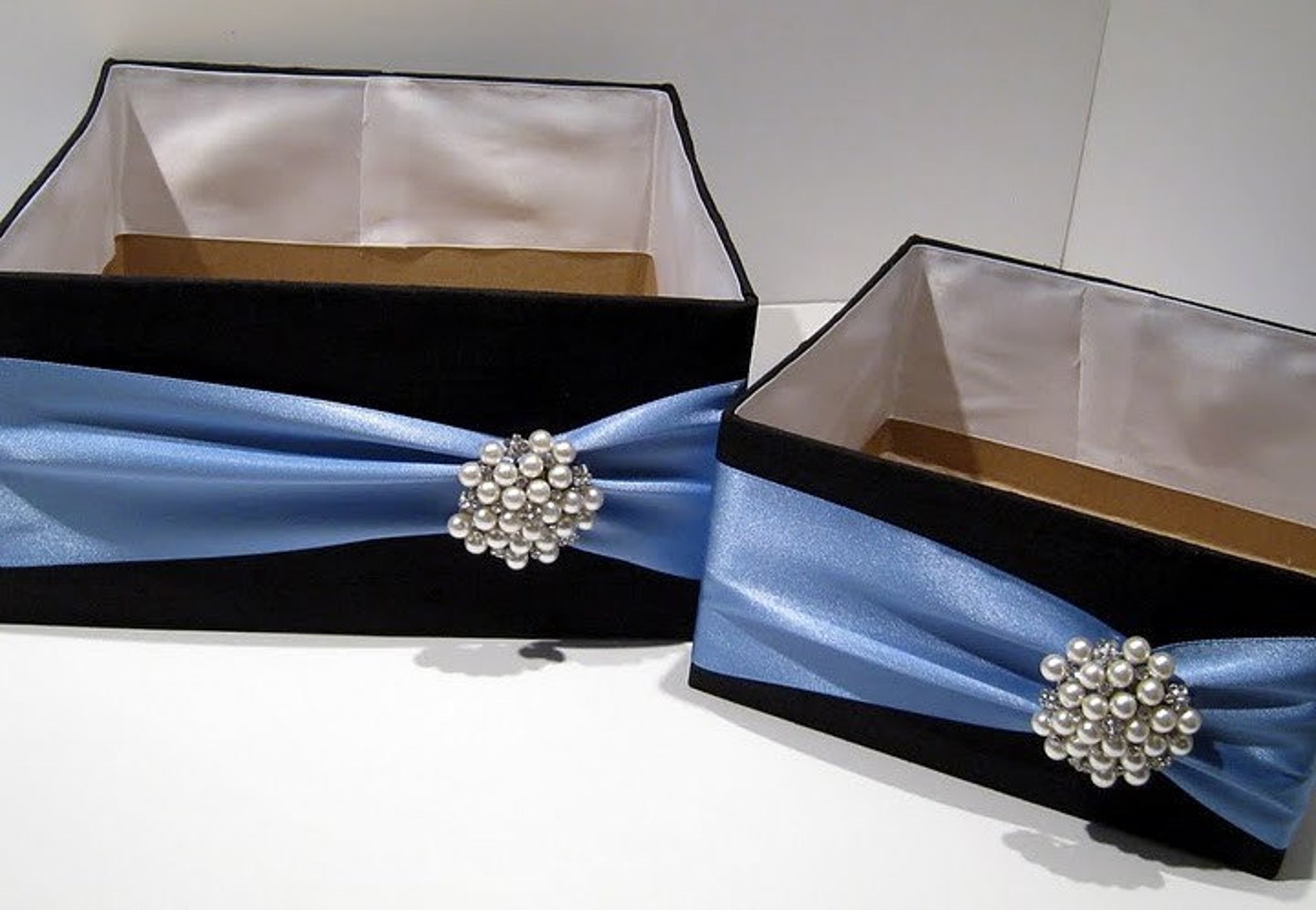 Program Box, Purple Program Holder, Bathroom Holder Box, Wedding Basket ...