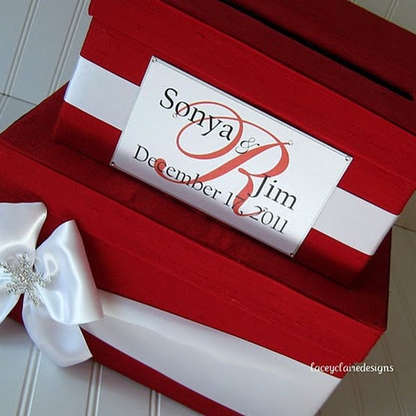 Reception Card Box - Etsy