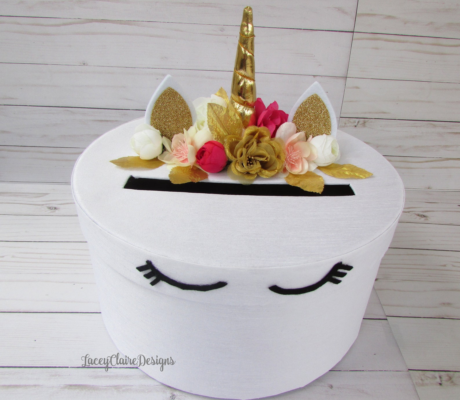 Unicorn Card Box Unicorn Party Unicorn Card Holder Unicorn | Etsy