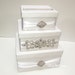 Card Box for Wedding, Event Card Box, Personalized Card Box, White ...