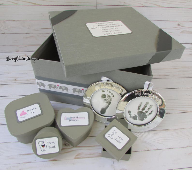 Baby Keepsake Box Baby Memory Box Baby Gift Baby Shower | Etsy