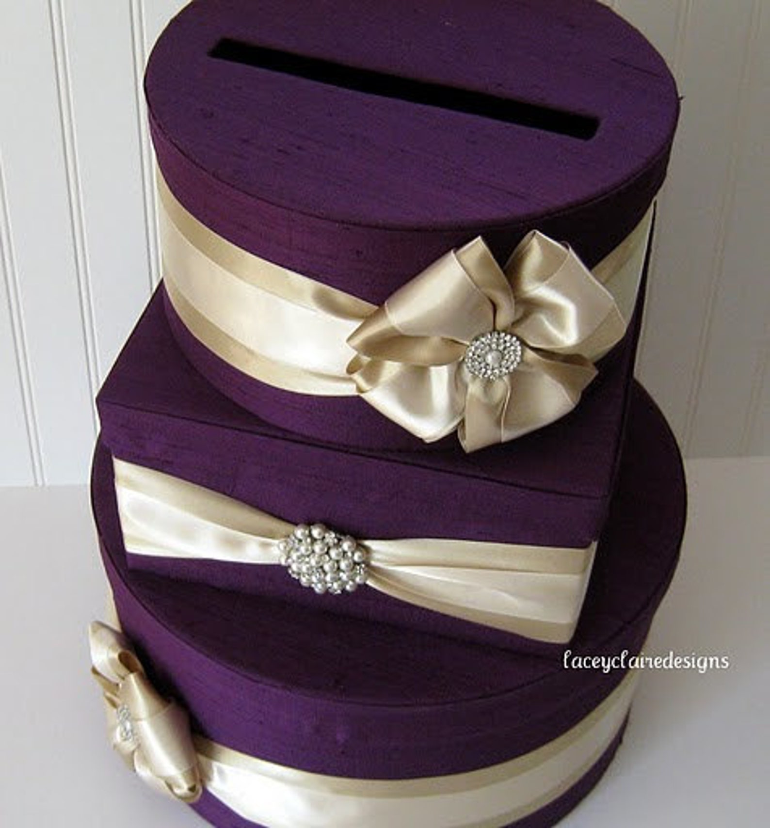 Purple Wedding Card Box Box for Cards Cards Holder Envelope - Etsy