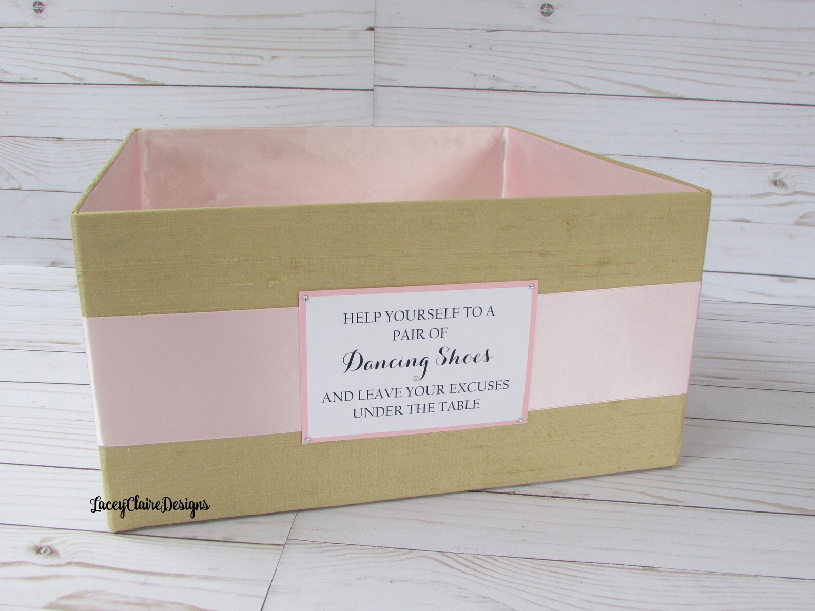 Flip Flop Basket, Dancing Shoes Basket, Flip Flops Box for Wedding ...