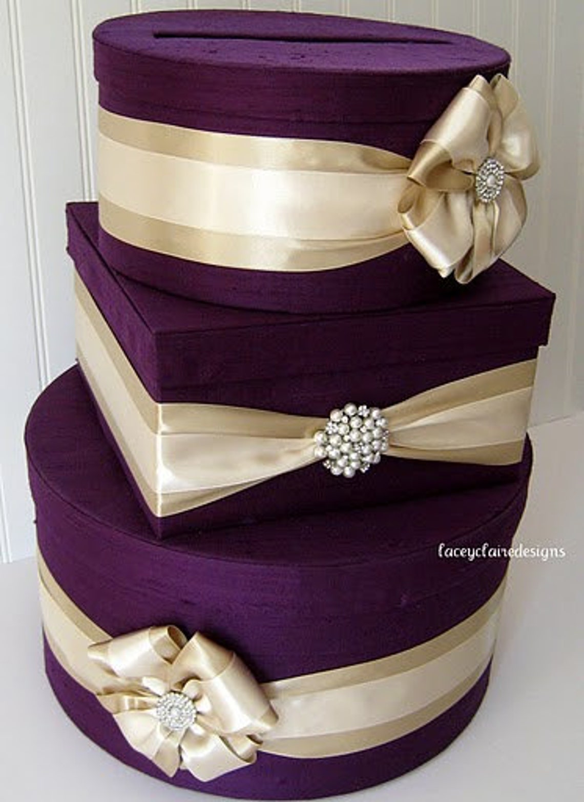 Purple Wedding Card Box Box for Cards Cards Holder Envelope - Etsy