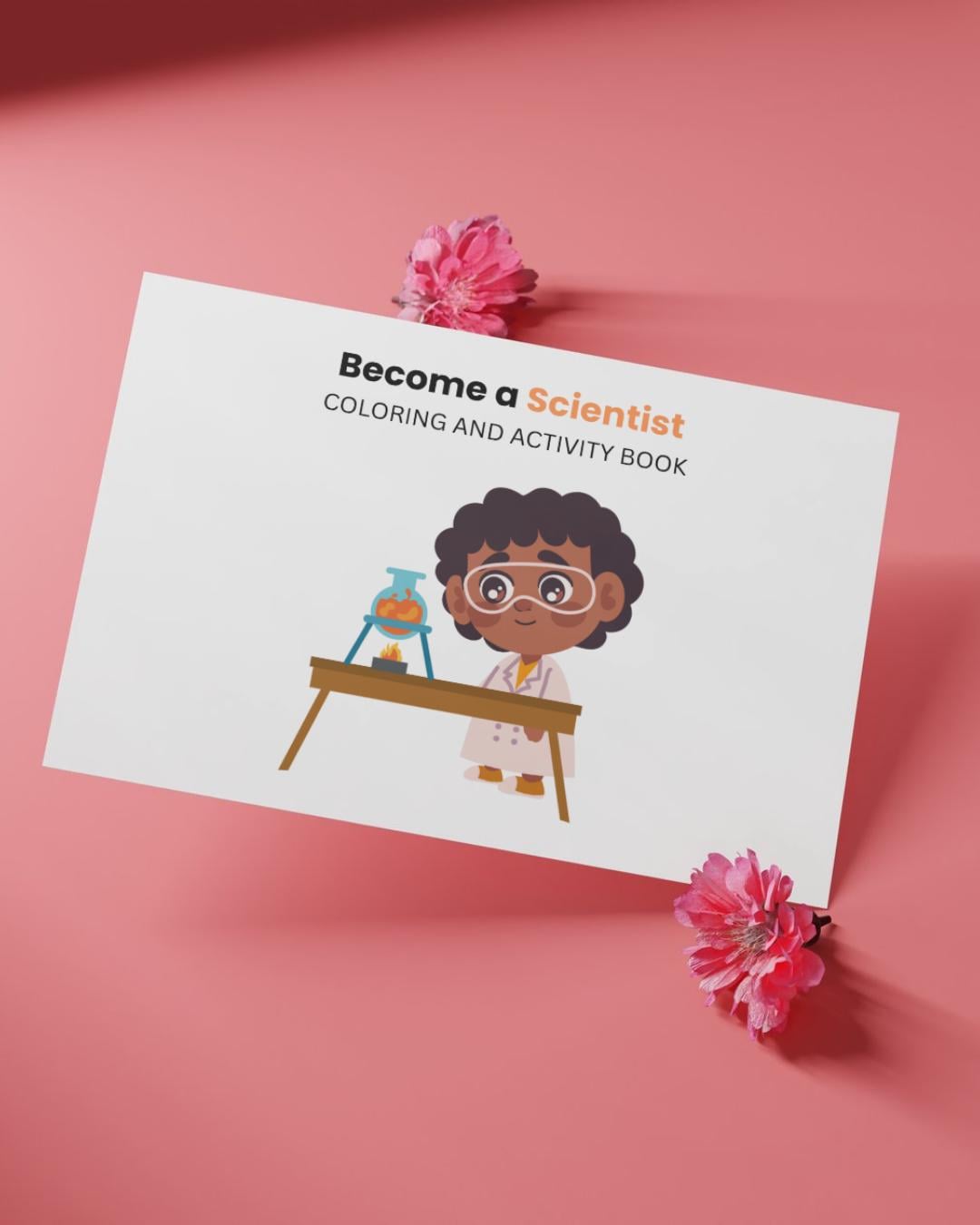 Become a Scientist - Printable Coloring & Activity Book for Curious ...