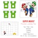 Super Mario Preschool Learning Pack - Etsy