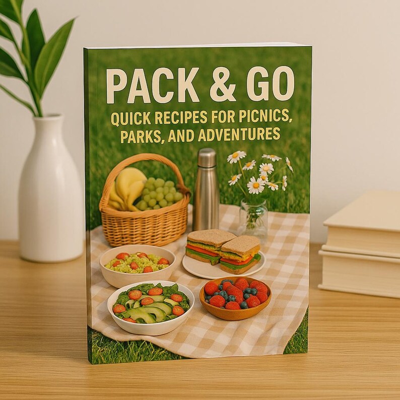 Printable Picnic Recipe Book – 20 Quick & Easy Outdoor Meals for Parks ...