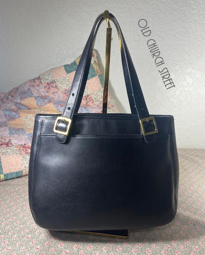 Vintage Coach Chelsea Satchel 6007 Leather Tote Handbag Purse Bag ...