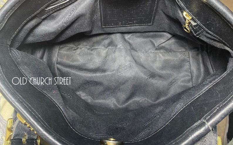 Vintage Coach Chelsea Satchel 6007 Leather Tote Handbag Purse Bag ...