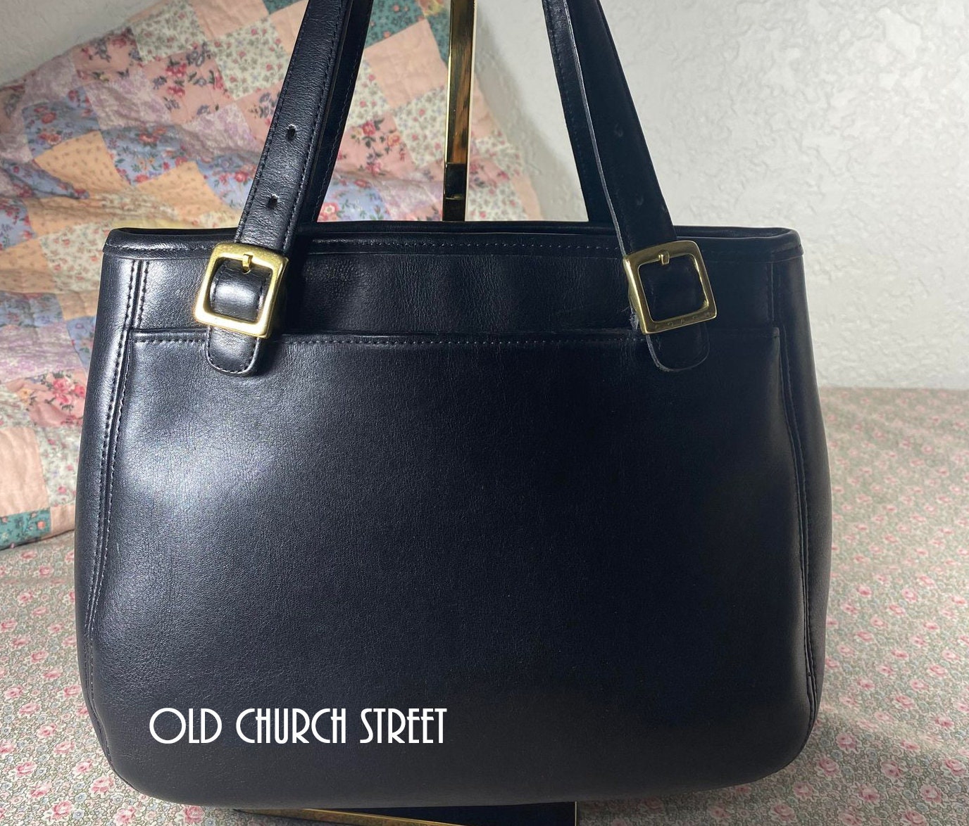 Vintage Coach Chelsea Satchel 6007 Leather Tote Handbag Purse Bag ...