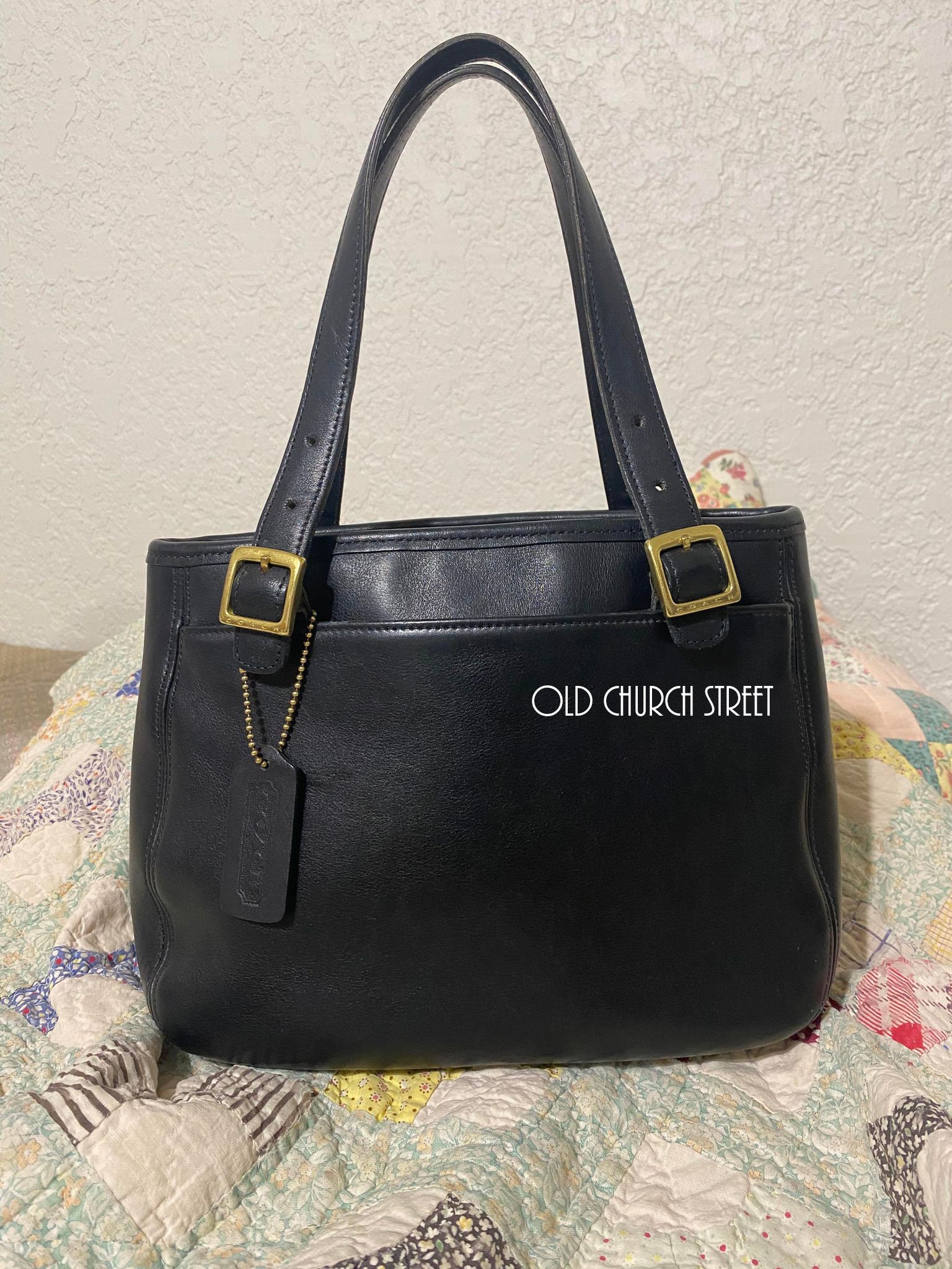 Vintage Coach Chelsea Satchel 6007 Leather Tote Handbag Purse Bag ...