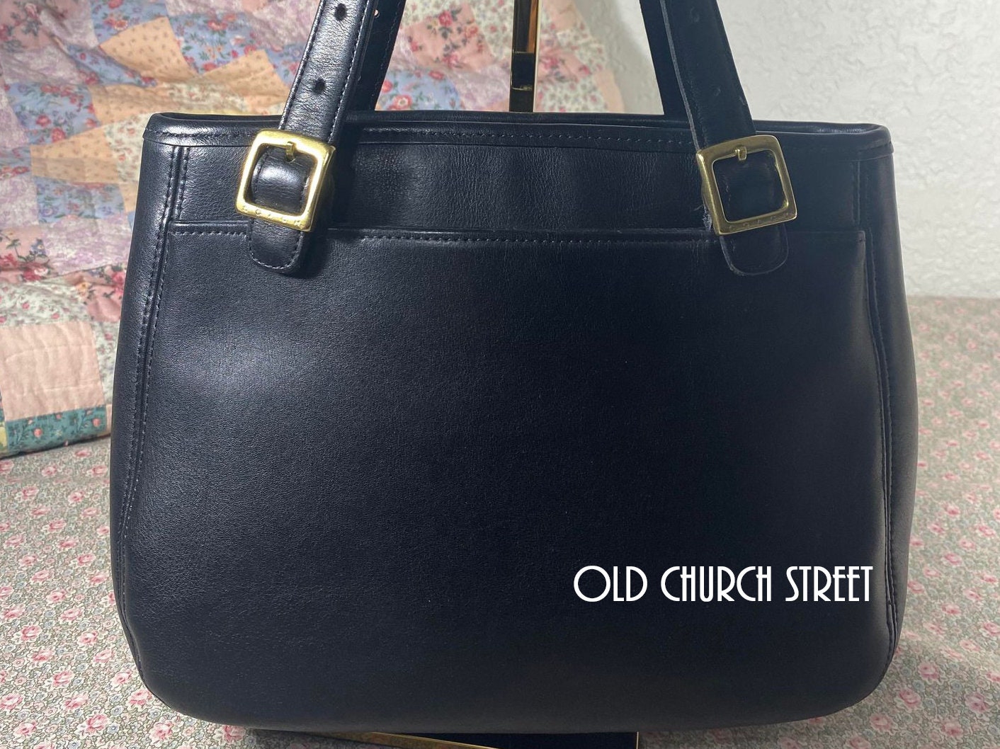 Vintage Coach Chelsea Satchel 6007 Leather Tote Handbag Purse Bag ...