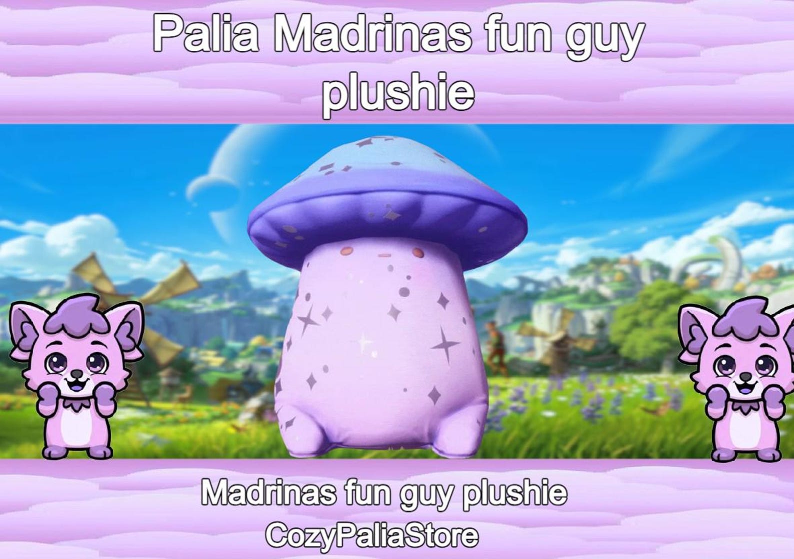 Palia Madrinas Fun Guy Plushie - Etsy