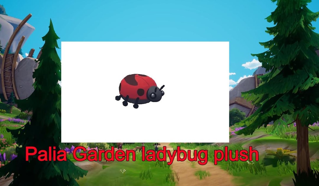 Palia Garden Ladybug Plush - Etsy