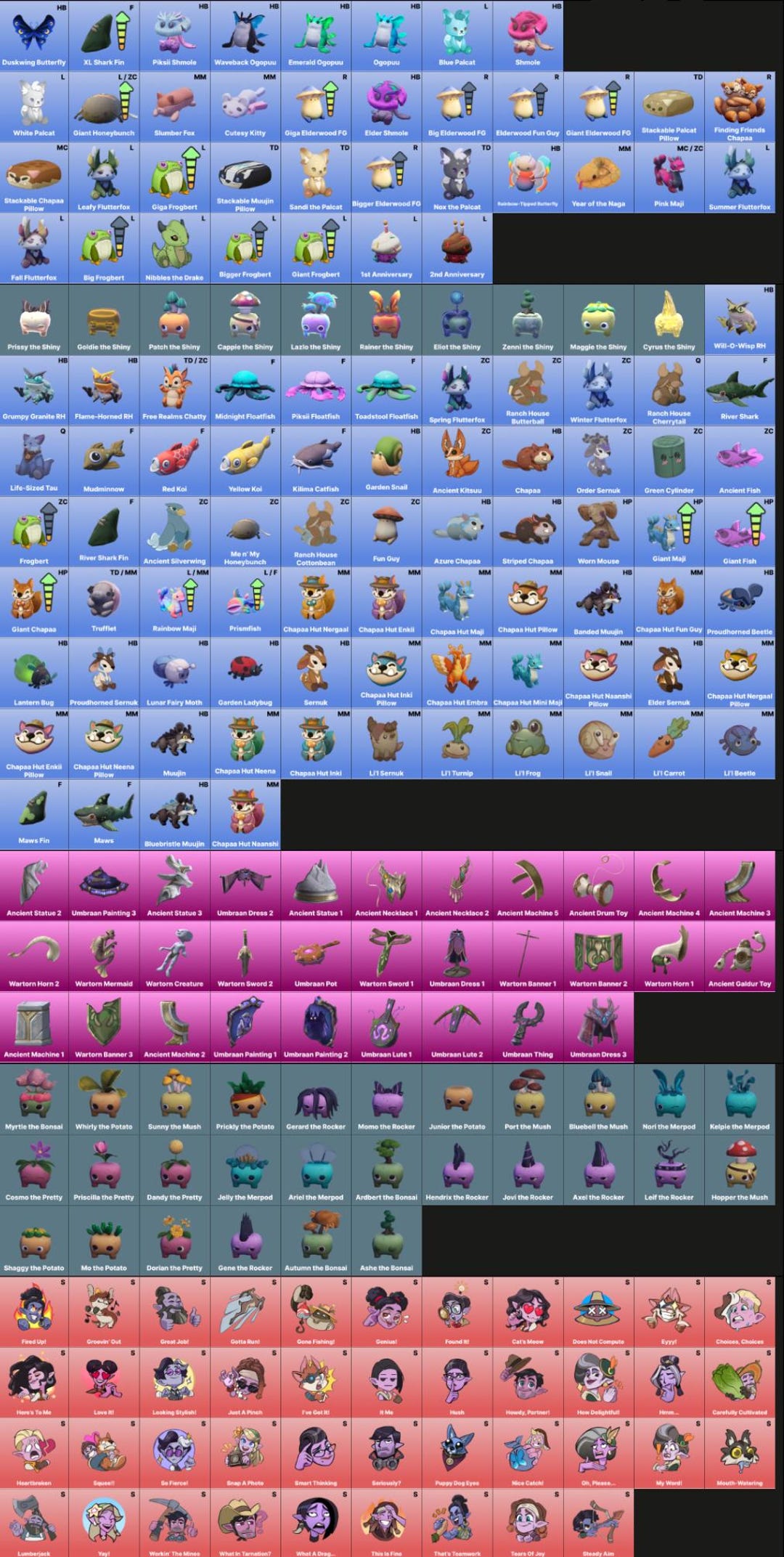 Palia Plushies Any (custom Order) - Etsy