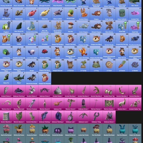 Palia Plushies - Etsy