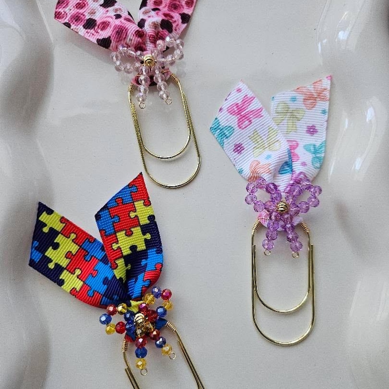 Bookmark Clip Ribbons - Etsy