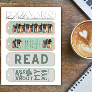 Book Club Kit: Printable Discussion Guide, Reading Tracker (digital ...