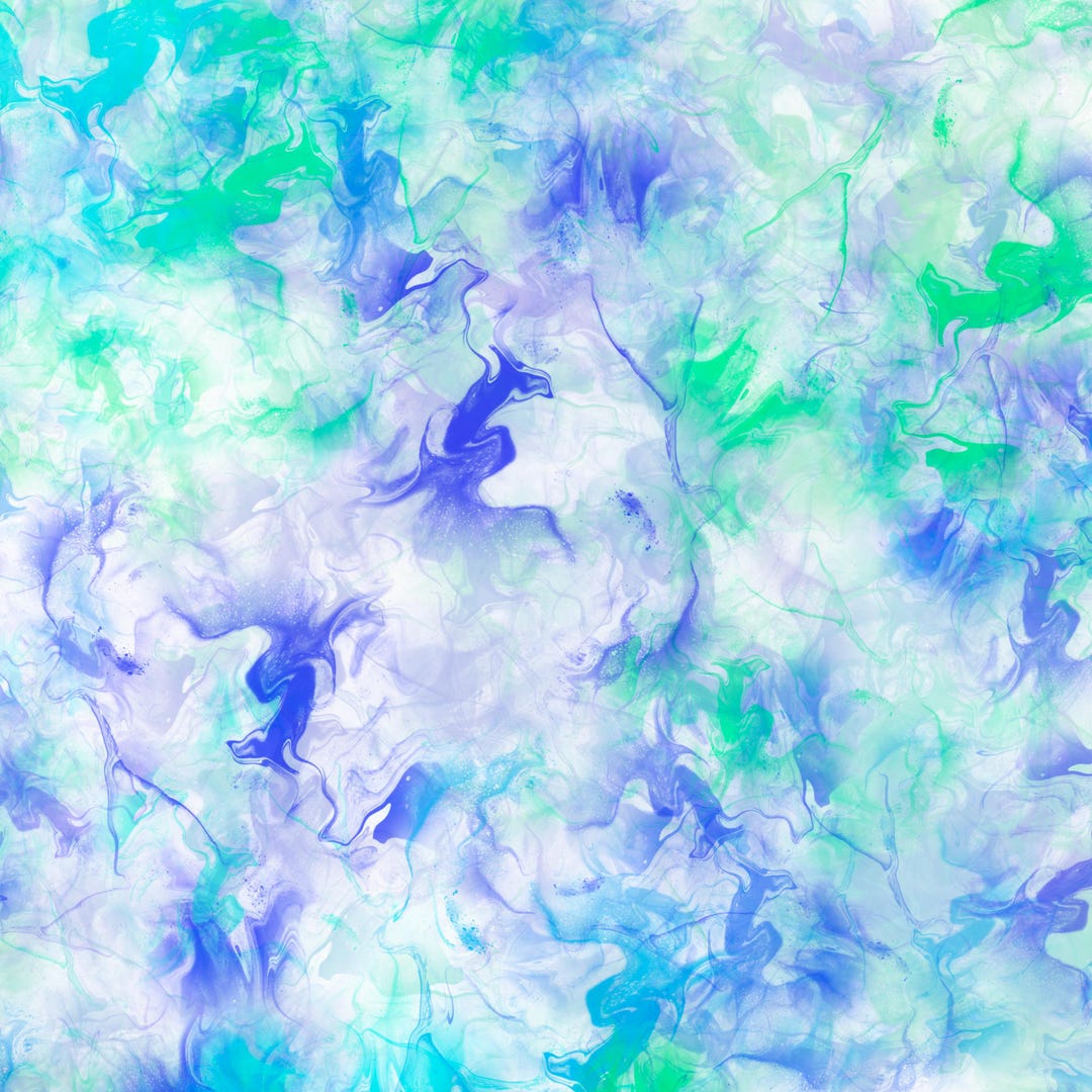 Digital Seamless Pattern — Ocean Breeze Style / Printable Textile ...