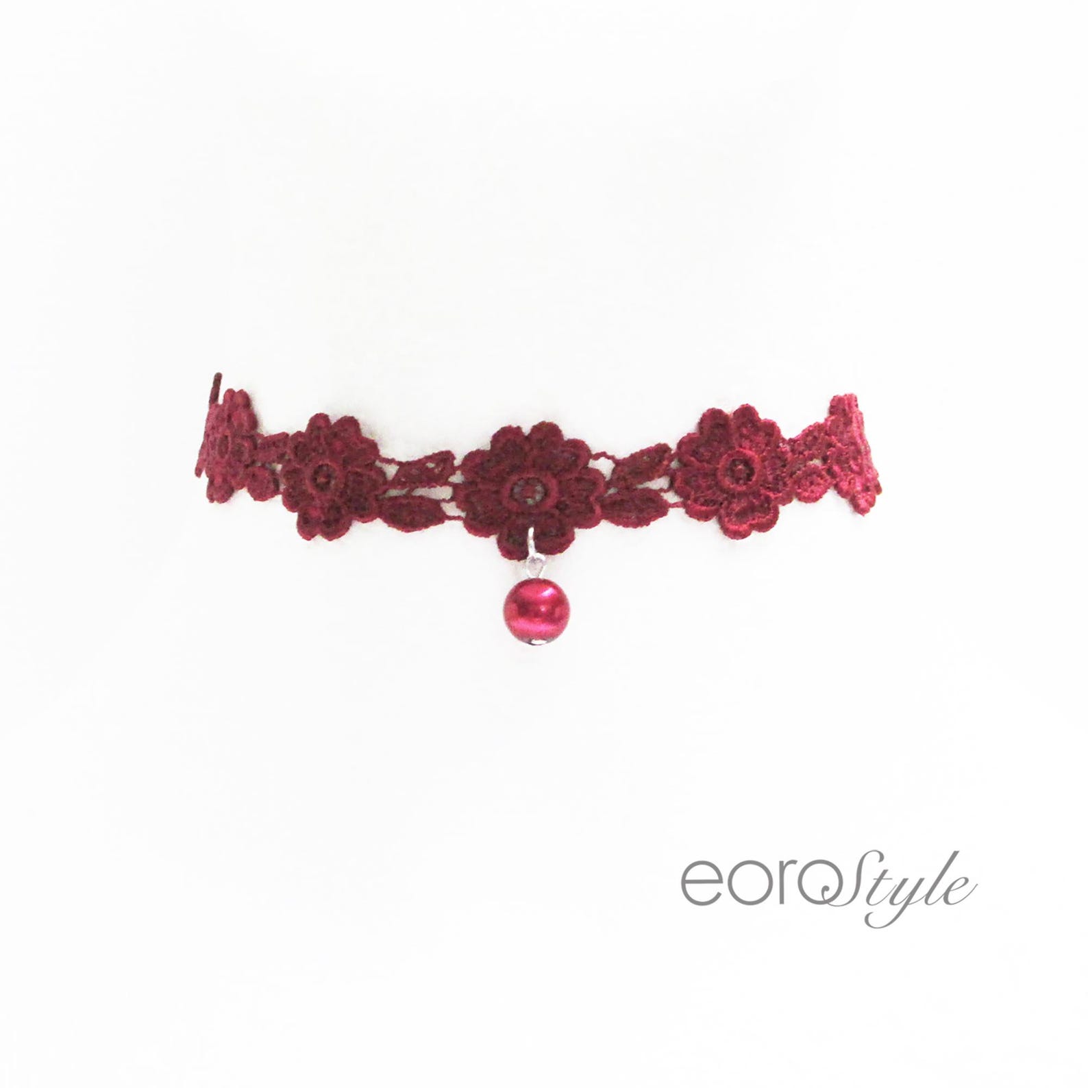 White Lace Choker, Red Lace Choker, Kpop Choker, Gothic Choker, Wedding ...