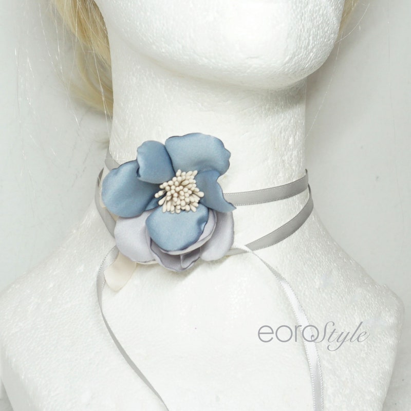 Flower Choker - Etsy