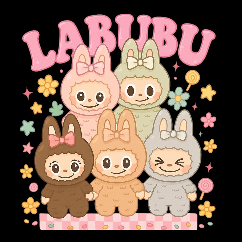 Labubu Png, Kawaii Monsters Cliparts, Labubu Design, Labubu Character ...