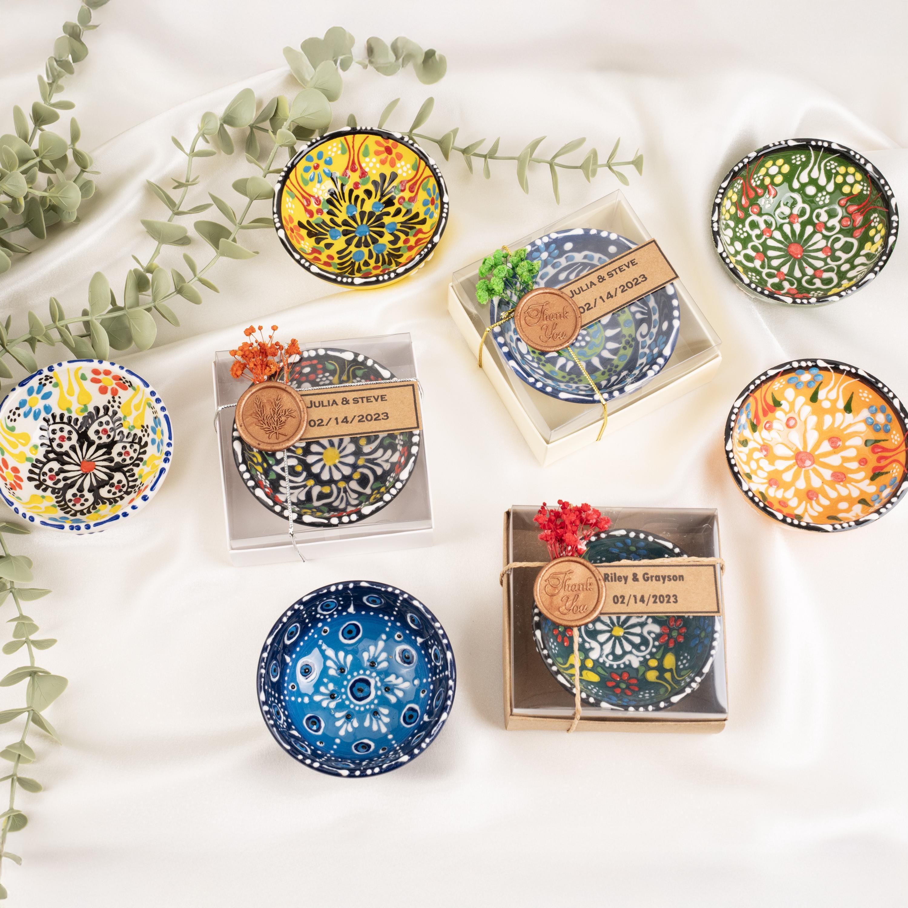 Wedding Favors for Guests Bowl Cini Ceramic Handmade Gifts ...