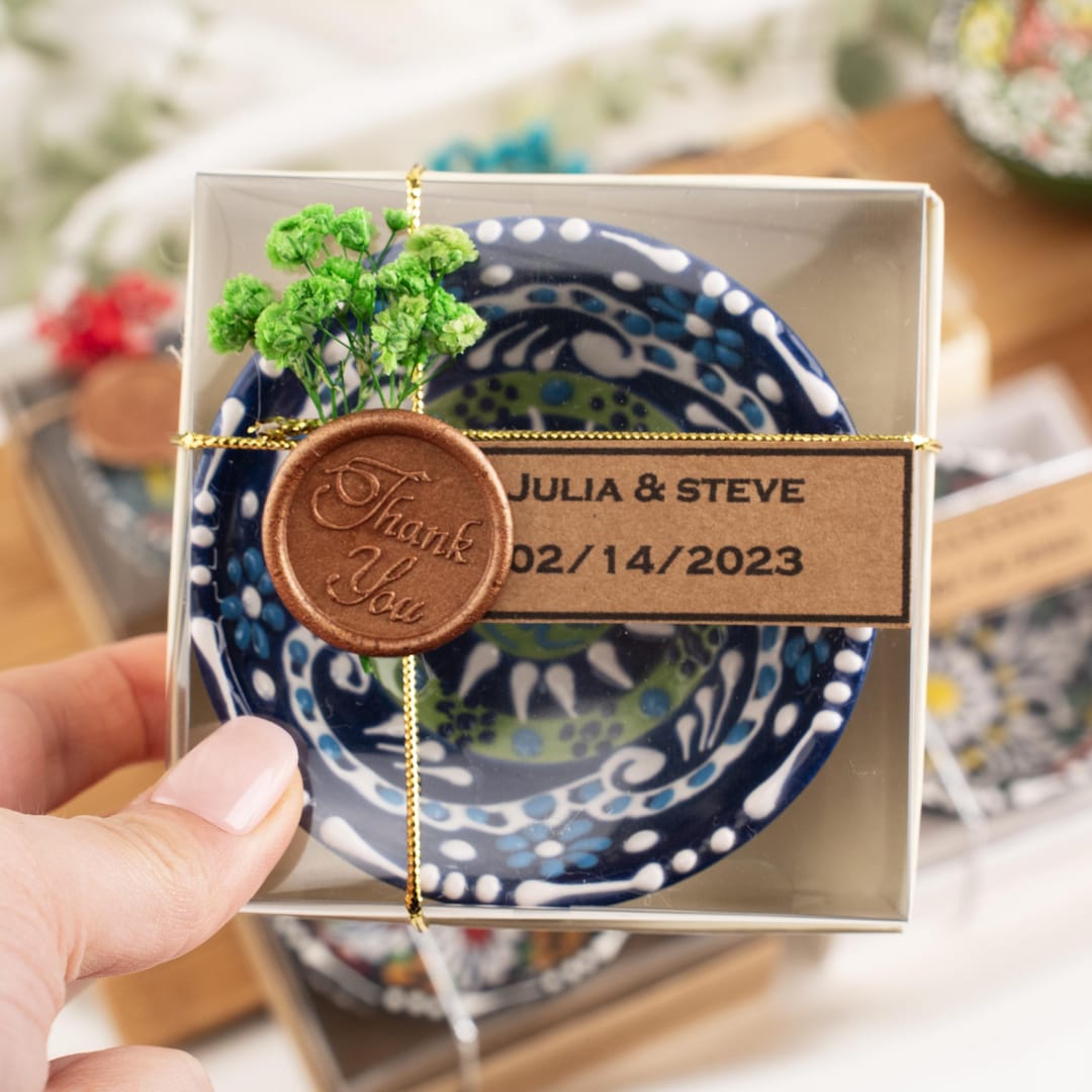 Wedding Favors for Guests Bowl Cini Ceramic Handmade Gifts ...