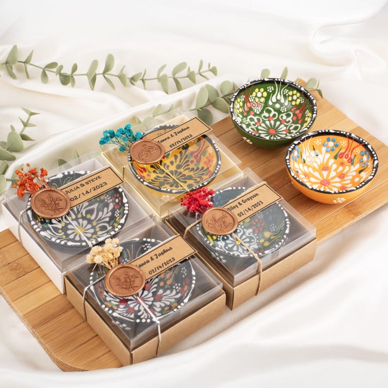 Wedding Favors for Guests Bowl Cini Ceramic Handmade Gifts ...