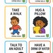 Coping Skills Flashcards for Kids: Emotional Regulation (PDF) - Etsy