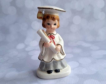 Lefton Figurine Girl | Etsy