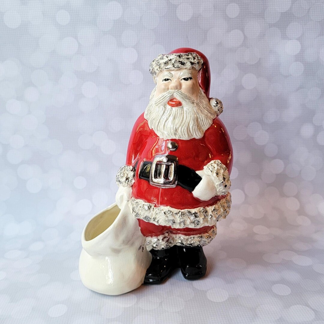 1948 Santa Planter Jamar Mallory Vintage Christmas - Etsy