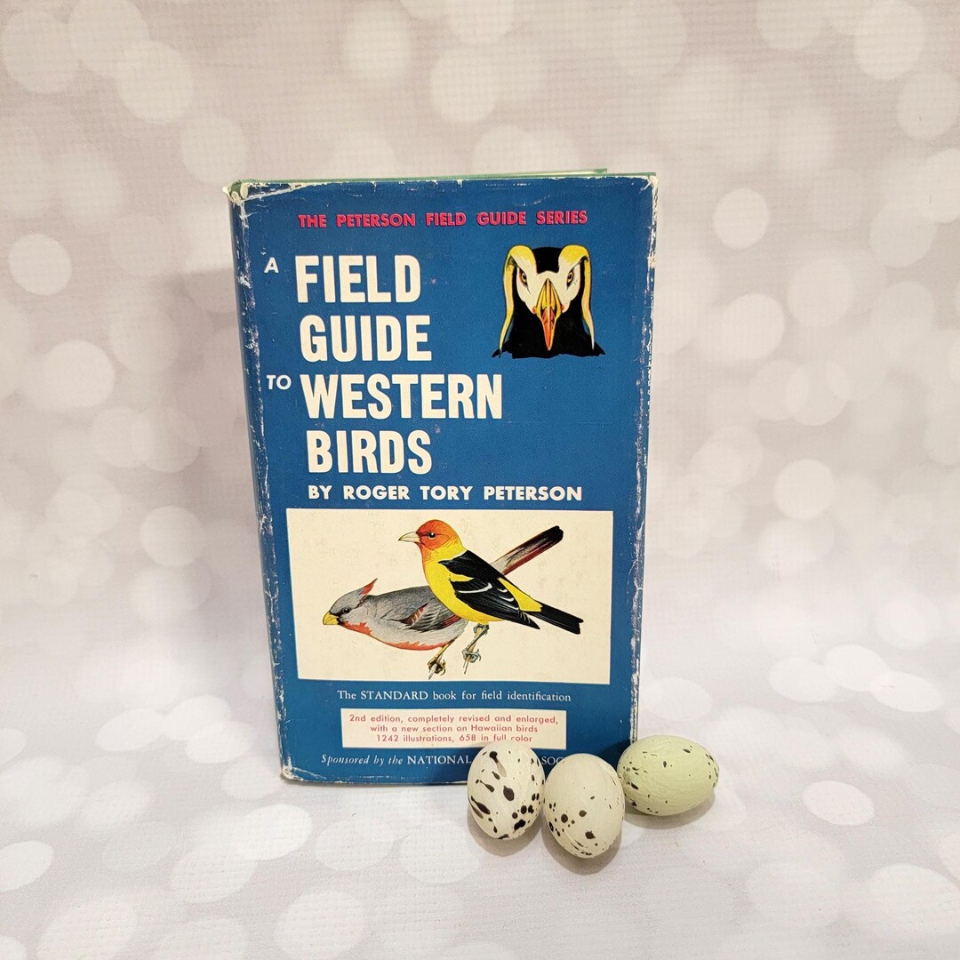 1969 A Field Guide to Western Birds With Dust Cover Birdwatching Book ...