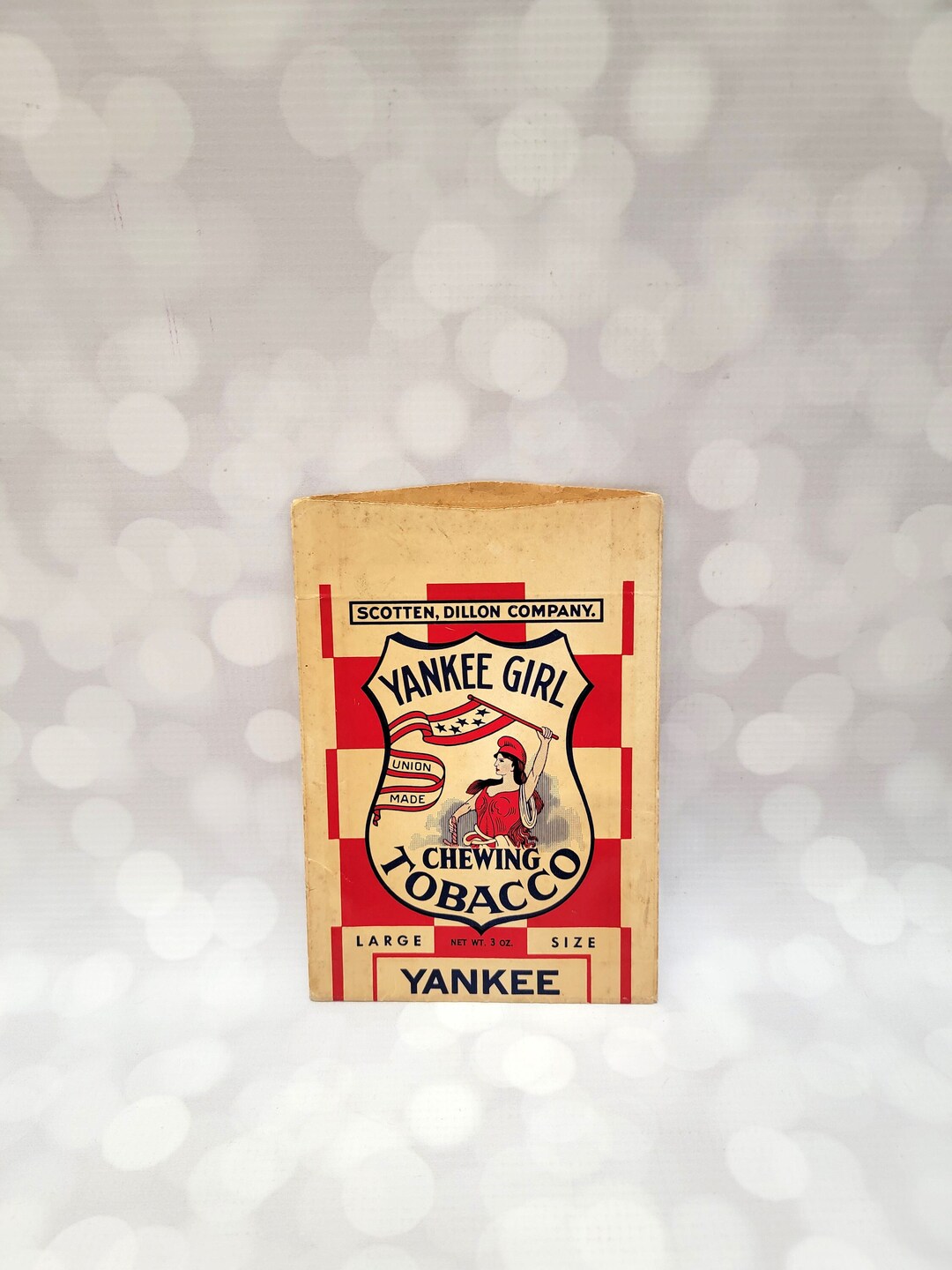 Vintage Yankee Girl Chewing Tobacco Bag - Etsy