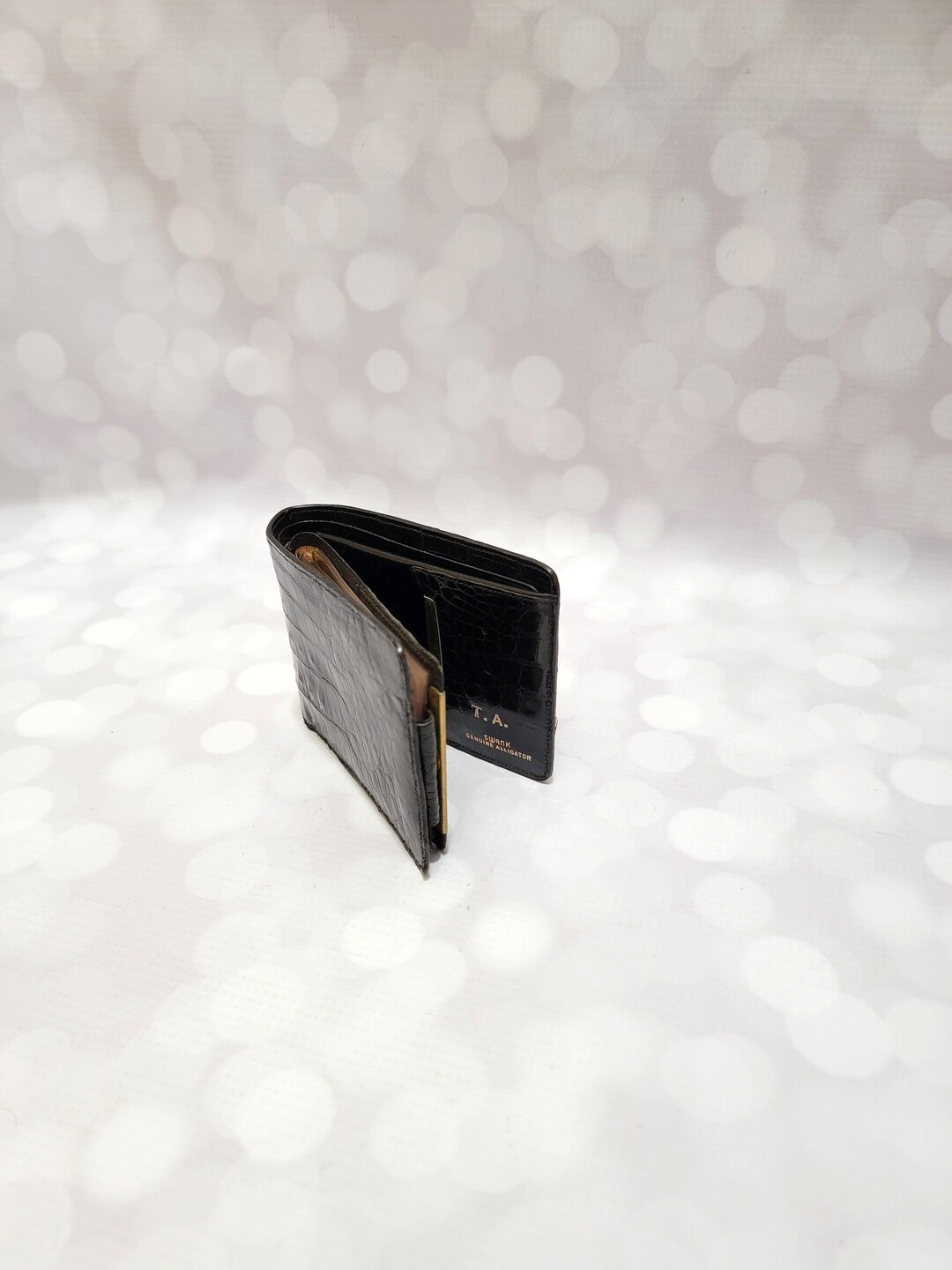 Vintage Swank Alligator Leather Men's Wallet Father's Day Gift - Etsy