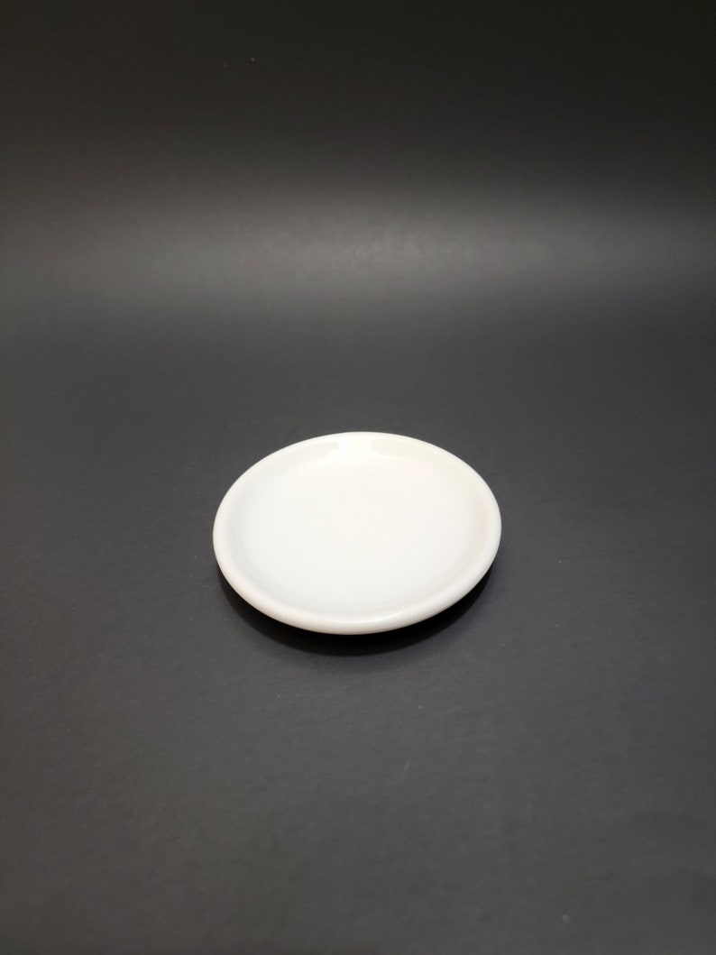 White Porcelain Butter Pat Inter American Brasil - Etsy