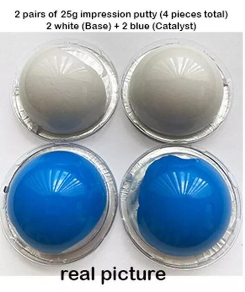 2 Sets Silicone Molding Dental Compound Kit Impression Putty ( 25g ) - Etsy